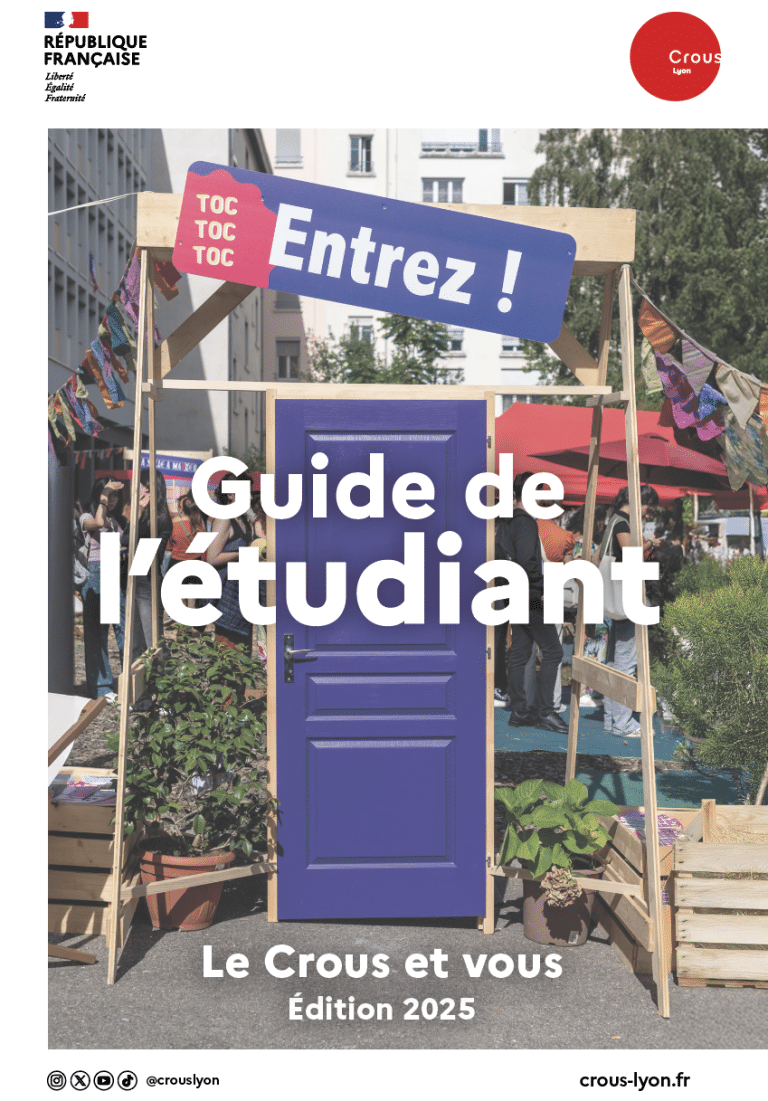 Rentrée 2025 – Mode d’emploi - Crous Lyon